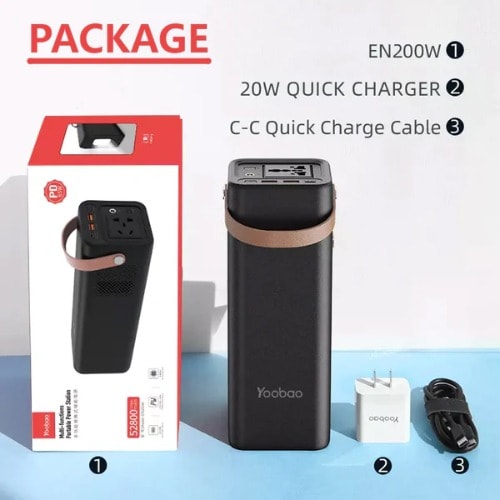 Yoobao Power Bank - 52800mAh | Konga Online Shopping