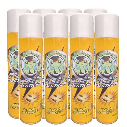 Mr Gecko Lemon Insecticide Spray - 600ml X 8pcs | Konga Online Shopping