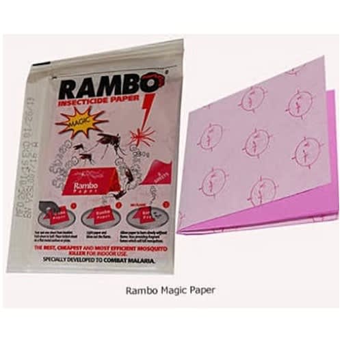 Rambo Insecticide Paper/magic Mosquito Killer Paper - 50 Satchels | 5094134 | Konga Online Shopping