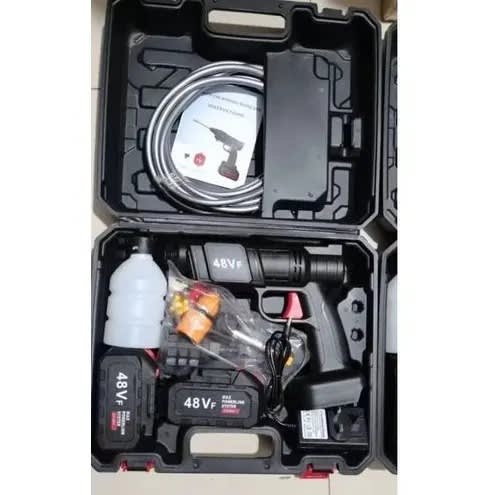 Double Battery Rechargeable Cordless High Pressure Multi-purpose Car ...