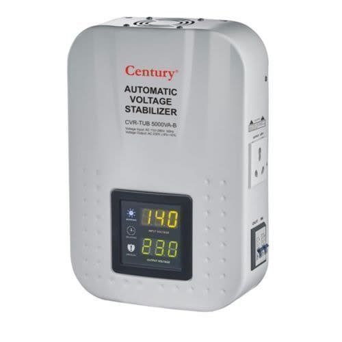 Century Wall Mounted Automatic Voltage Digital Stabilizer -5000W ...