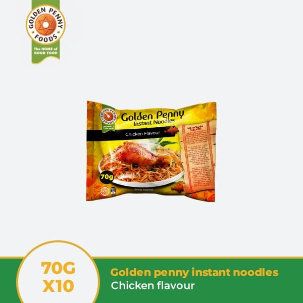 Golden Penny Noodles- Instant Chicken Flavour 70gx10 | 5801722 | Konga ...