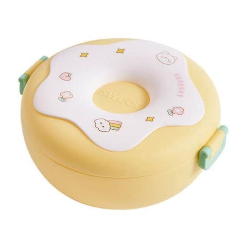 Children Divided Donut Lunch Box - 1000ml | Konga Online Shopping
