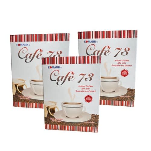 Edmark Cafe 73 Sugar Free Coffee With Ganoderma Extract 20 Sachets ...