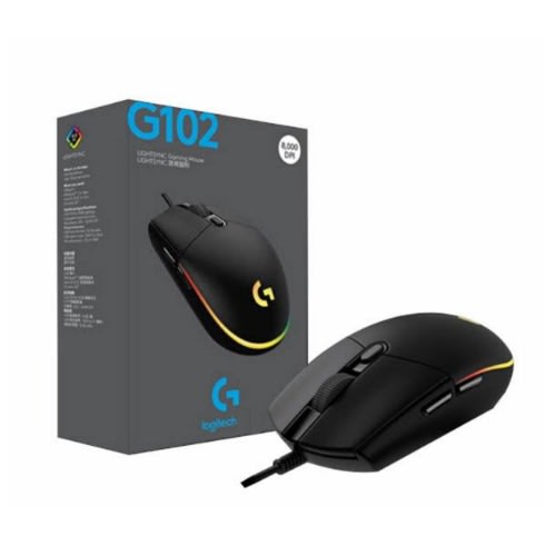 Logitech RGB G102 Wired Gaming Mouse With Free AKG Earpiece | 5894507 ...