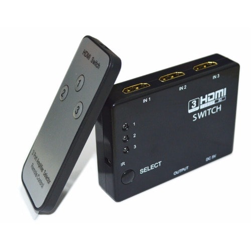Automatic HDMI Switcher & Selector with Remote 3 Ports | 3171896 ...