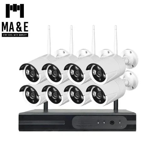 Gz Sony Wireless 8 Channels Nvr And 8 Cctv Camera Kit | Konga Online ...