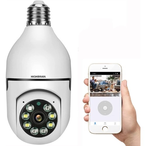 Panoramic Camera Wifi Smart Bulb Security Camera - 1080ip 360 | Konga ...