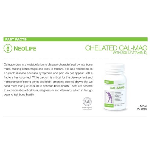 GNLD Chelated Cal-mag With 500 Iu Vitamin D3 - 90 Tablets (s) | Konga ...