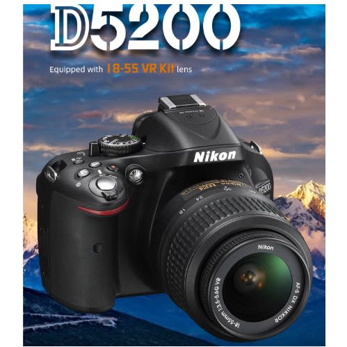 Nikon D5200 Digital Slr Camera | Konga Online Shopping