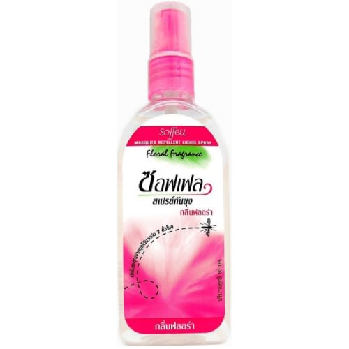 Soffell Mosquito Repellent Insect Repellent Spray Mist - Floral - 80ml ...