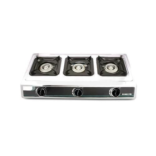 Kinelco Stainless Table Top Gas Cooker -3 Burners | 6088757 | Konga ...