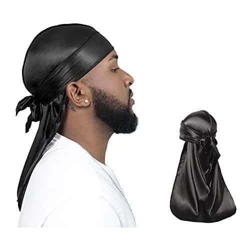 Plain Silky Durag -Black | 5851614 | Konga Online Shopping