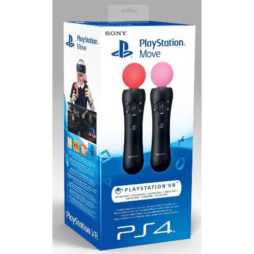 Sony PlayStation 4 Move Twin Pack Motion Controllers - PS4 & PSVR | Konga Online Shopping