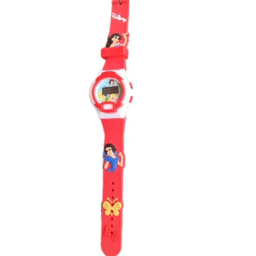 Digital Watch - Disney Princess Cartoon Character - Red | 5962747 ...