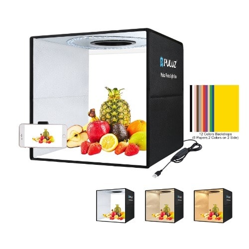 Puluz Mini Photo Studio Lightbox - Photograghy Led Lighting Shooting ...