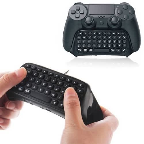Bluetooth Wireless Keyboard Chatpad For PS4 PlayStation 4 Controller ...