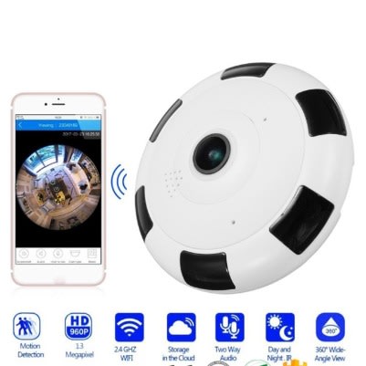 Mini HD Panoramic Security WIFI IP Camera | Konga Online Shopping