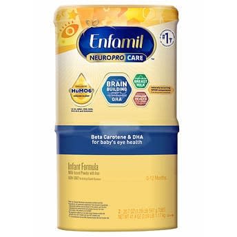 Enfamil Neuro Pro Care Infant Formula - 0-12 Months x2 | 6165844 ...