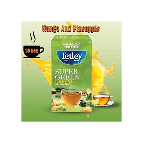 Tetley Super Green Defence Mango Pineapple - 20 Bags | Konga Online ...