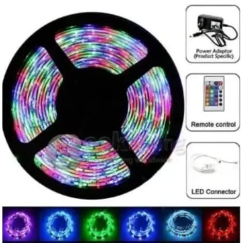Led Strip Lights-5m With Remote Control - Multiple colours | Konga ...