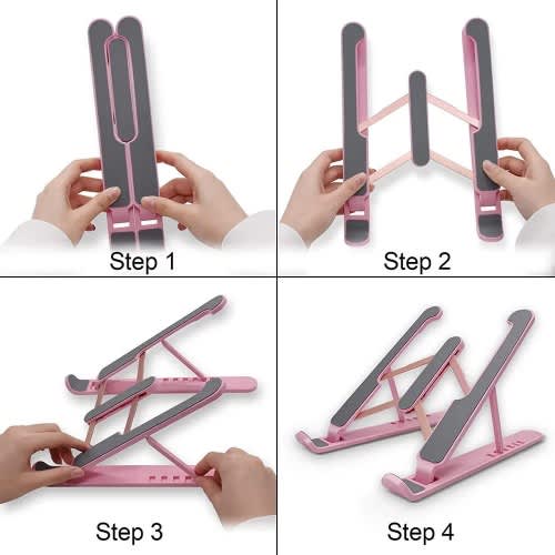 P1 Multi - Position Foldable Notebook Bracket - Pink | Konga Online ...