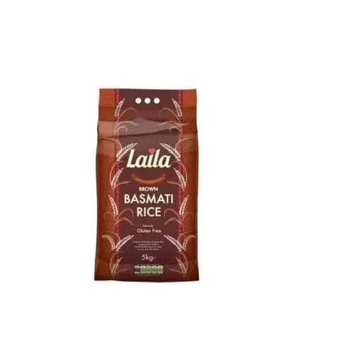 Laila Brown Basmati Rice - 5kg | Konga Online Shopping