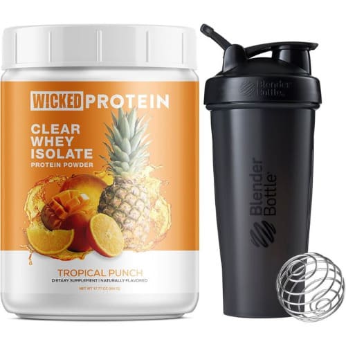 Wicked Protein Whey Isolate Protein Powder 504g 23g Protein,95 Calories ...