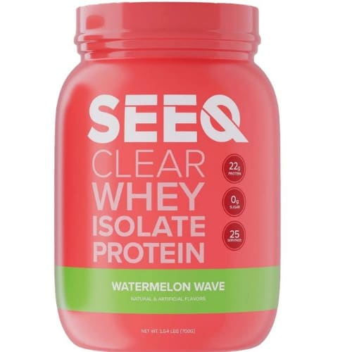 Seeq Clear Whey Isolate Protein Powder - Watermelon - 700g /1.54lb ...