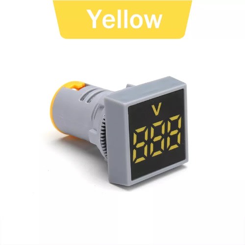AC 60-500V Square LED Digital Voltmeter Display -Yellow | Konga Online ...