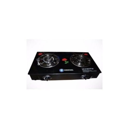 Thermocool Automatic Ignition Double Burner Table Top Gas Cooker ...