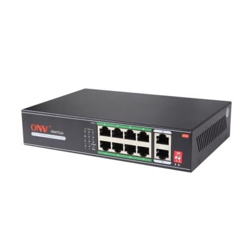 Onv 8 Port Poe Switch 10/100mbps -black | 6296275 | Konga Online Shopping