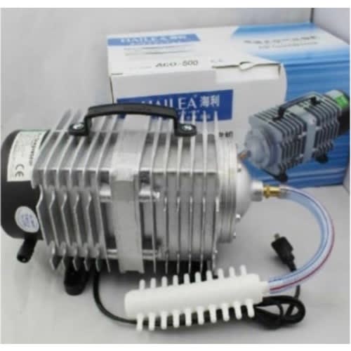 Air Compressor Pump + Air Divider - Hailea ACO 500 For Catfish Pond And ...