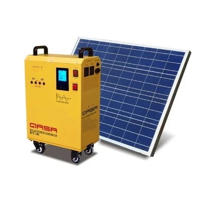 QASA Portable Solar & Electricity Power Inverter Generator + Solar ...