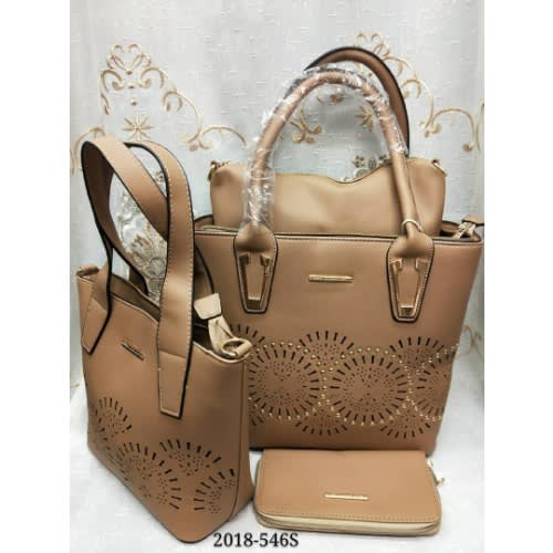 Three-in-one Leather Handbag | Konga Online Shopping