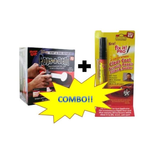 Car Dent Remover Fix It Pro Car Scratch Remover Pen Bundle Konga