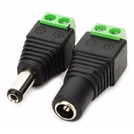 Comaat 10 Pairs CCTV Camera Quick Male/Female Connectors - DC Power ...