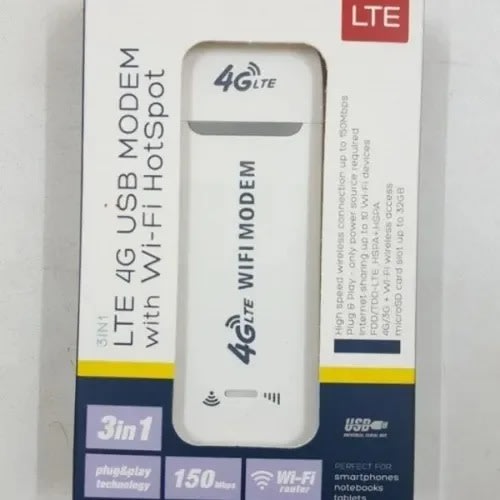 Lte 4g Usb Modem With Wi-fi & Hotspot - 3 In 1 | Konga Online Shopping