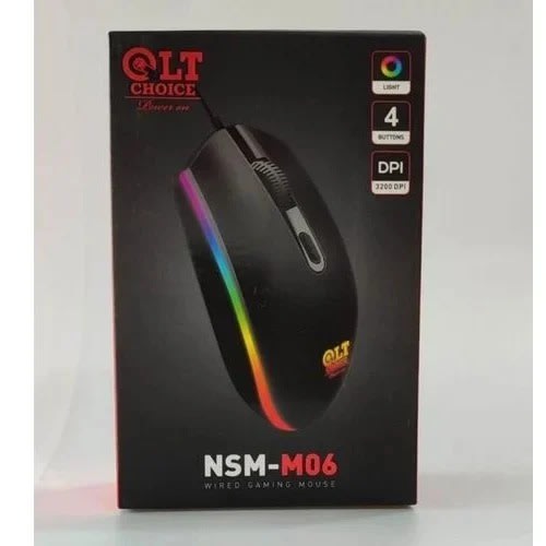 QLT Choice M06 Wired Mouse | 6476716 | Konga Online Shopping