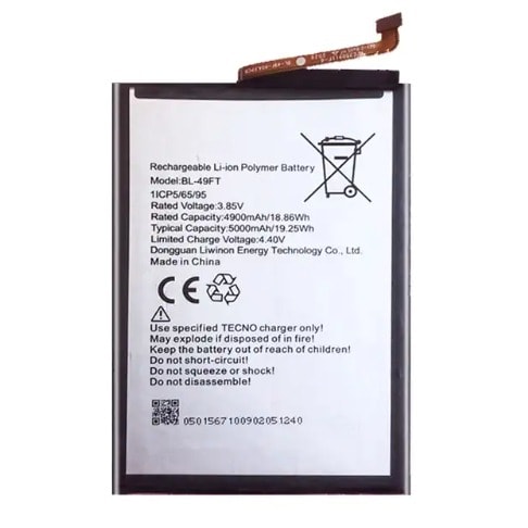 Replacement Battery For Techno Spark 5 Air | 5741331 | Konga Online ...