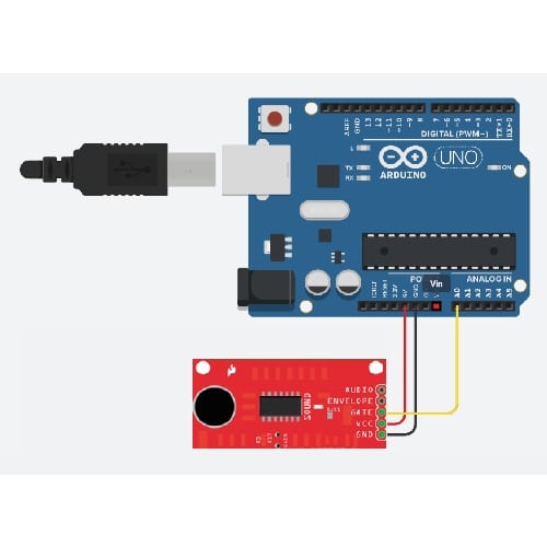 Arduino Ky-037 Red Sound Detection Sensor Module For Arduino ...