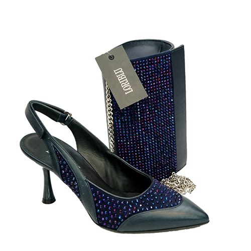 Loriblu Bijoux Shoe And Bag Luxury -Navy Blue | 5933471 | Konga Online ...