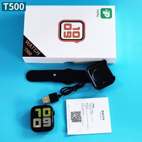 Fit Pro Smart Watch - T500 - Black | 5887554 | Konga Online Shopping