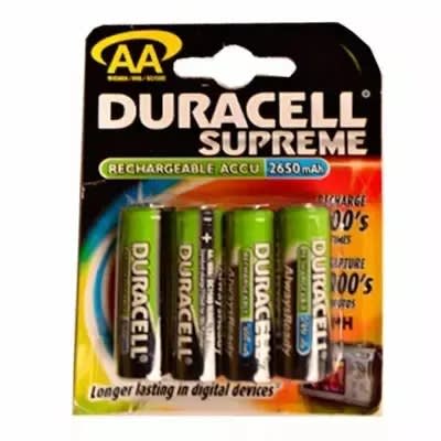 Duracell Supreme Rechargeable Batteries For All Use - AA | 6508916 ...