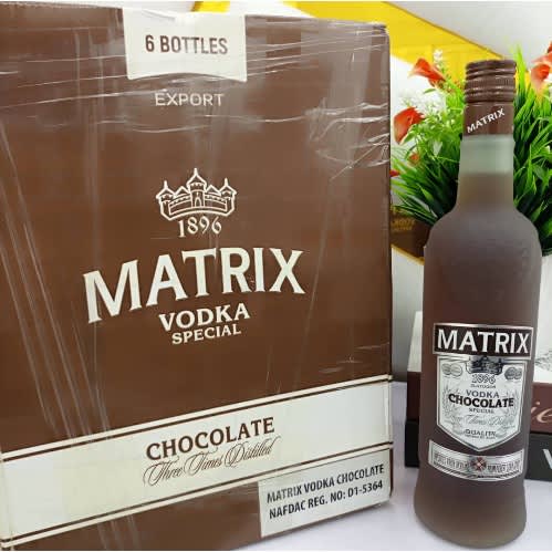 Matrix Vodka - Chocolate - 6 Bottles | 5032206 | Konga Online Shopping