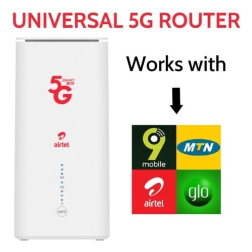 Airtel 5g Lte Universal Wifi Router For All Network Plus Free Unlimited ...
