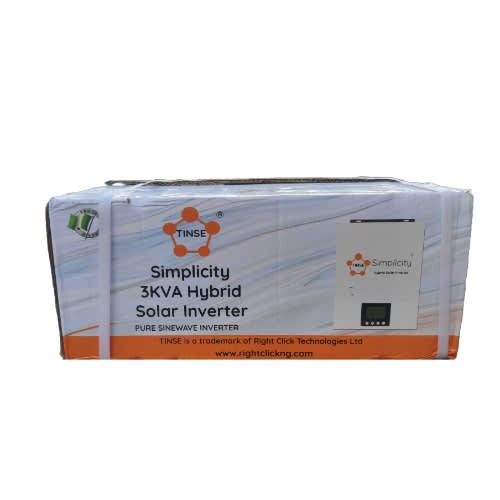 Simplicity Pure Sinewave Hybrid Inverter -3kva/24 V 3000w 80a Mppt ...