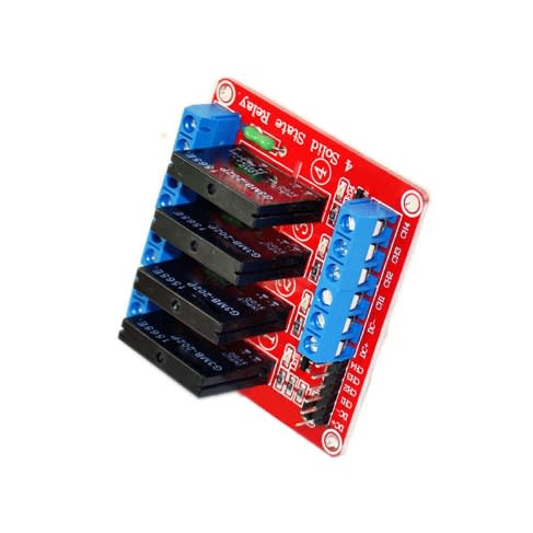 Arduino 4 Channel Ssr Solid State Relay High Level Trigger | Konga ...