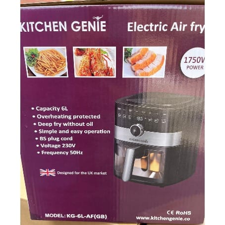 KItchen Genie Electric Air Fryer- 6l -1750W | 6224549 | Konga Online ...