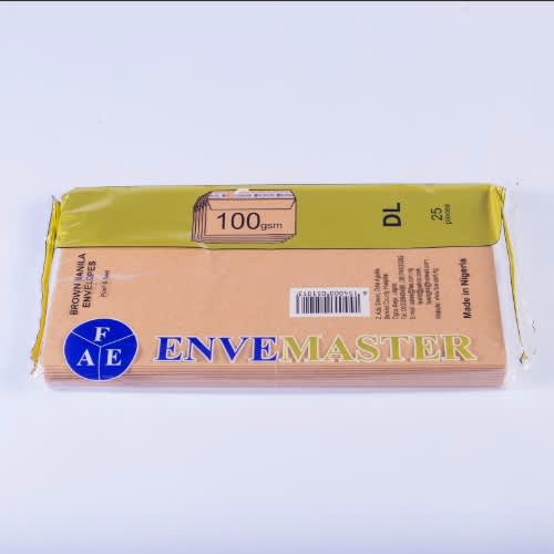 FAE Envemaster Envelopes - DL Size - 4.3x8.7 Inches - 250 Pieces ...